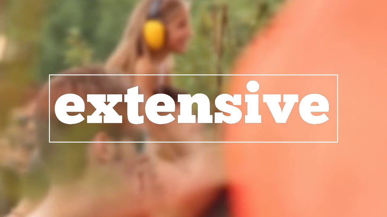 How to spell extensive - YouTube