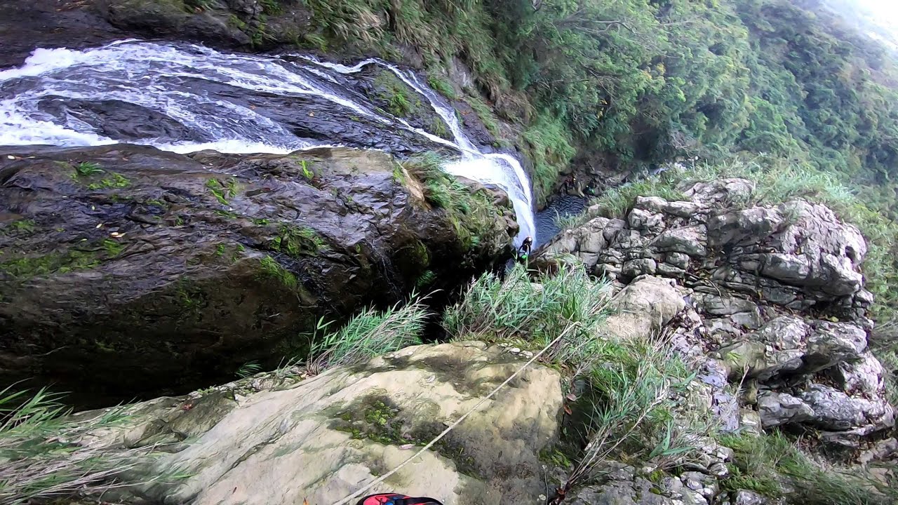 【CANYONING Taiwan】Taitung Tomiyac Waterfull 台東重安瀑布群溪降【4K】 - YouTube