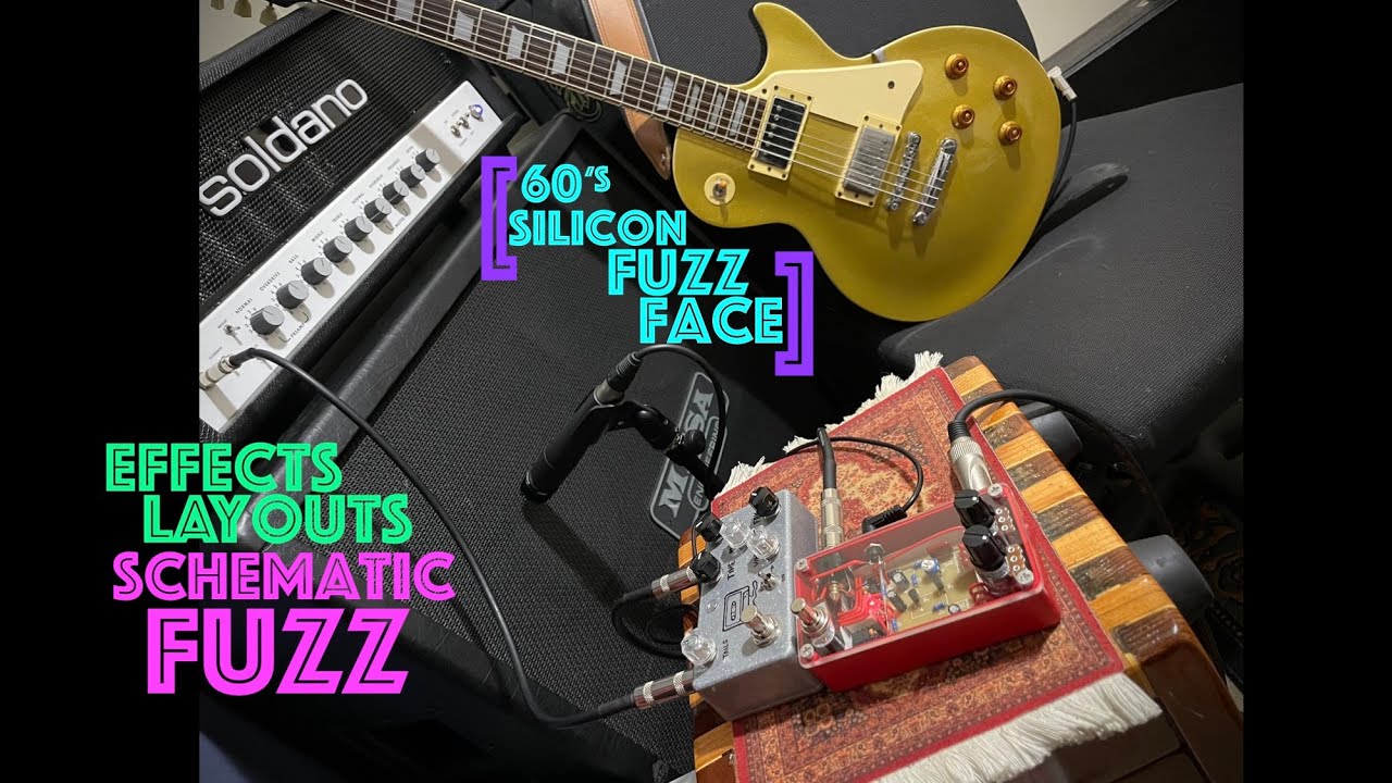effectslayouts Schematic Fuzz (60's silicon Fuzz Face) + Tape Delay Mk1 ...