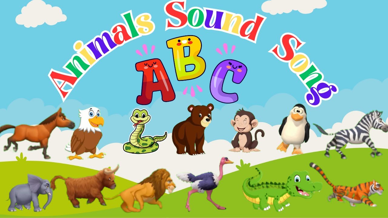 ABC Animals Sound Song for Kids! | ABC with Animal Friends! | KdsfunTV ...