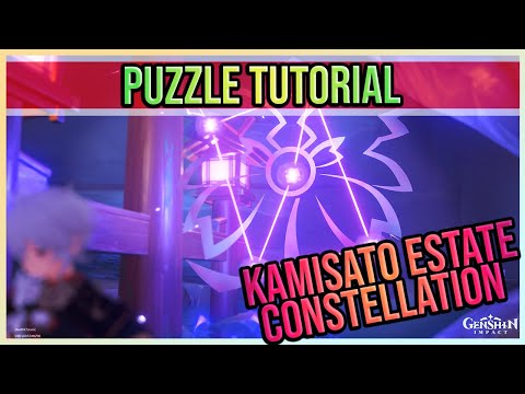 Kamisato Estate Constellation Puzzle Tutorial | Cleansing Defilement Quest