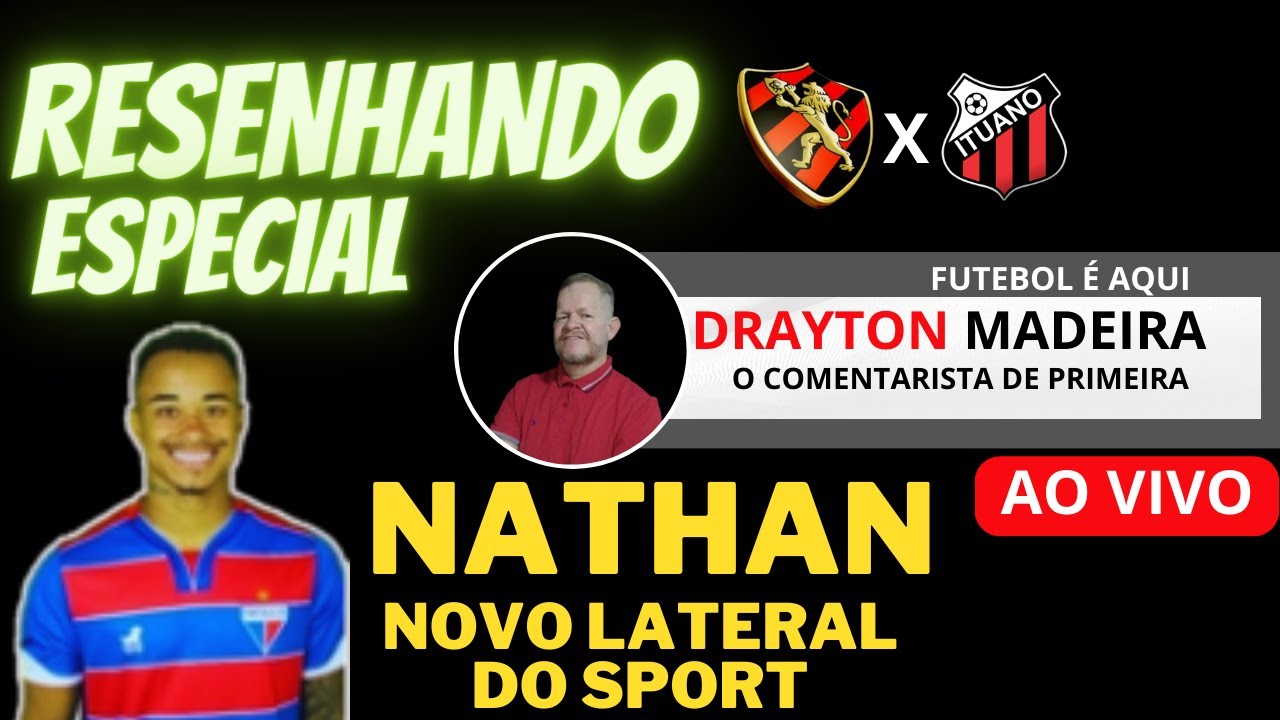SPORT CONTRATOU LATERAL NATHAN DO POUSO ALEGRE #draytonmadeira, - YouTube