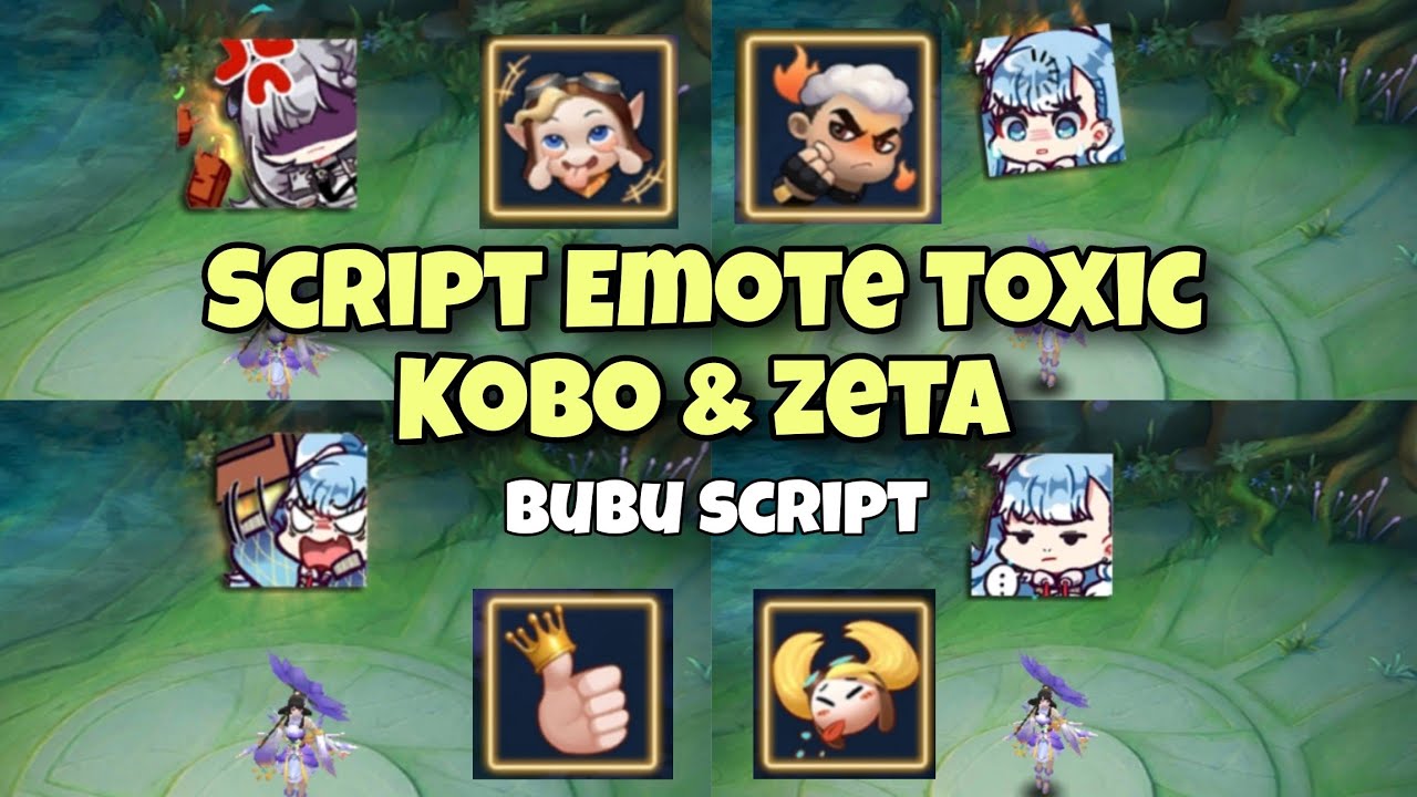 Script Emote Kobo & Zeta Toxic - YouTube