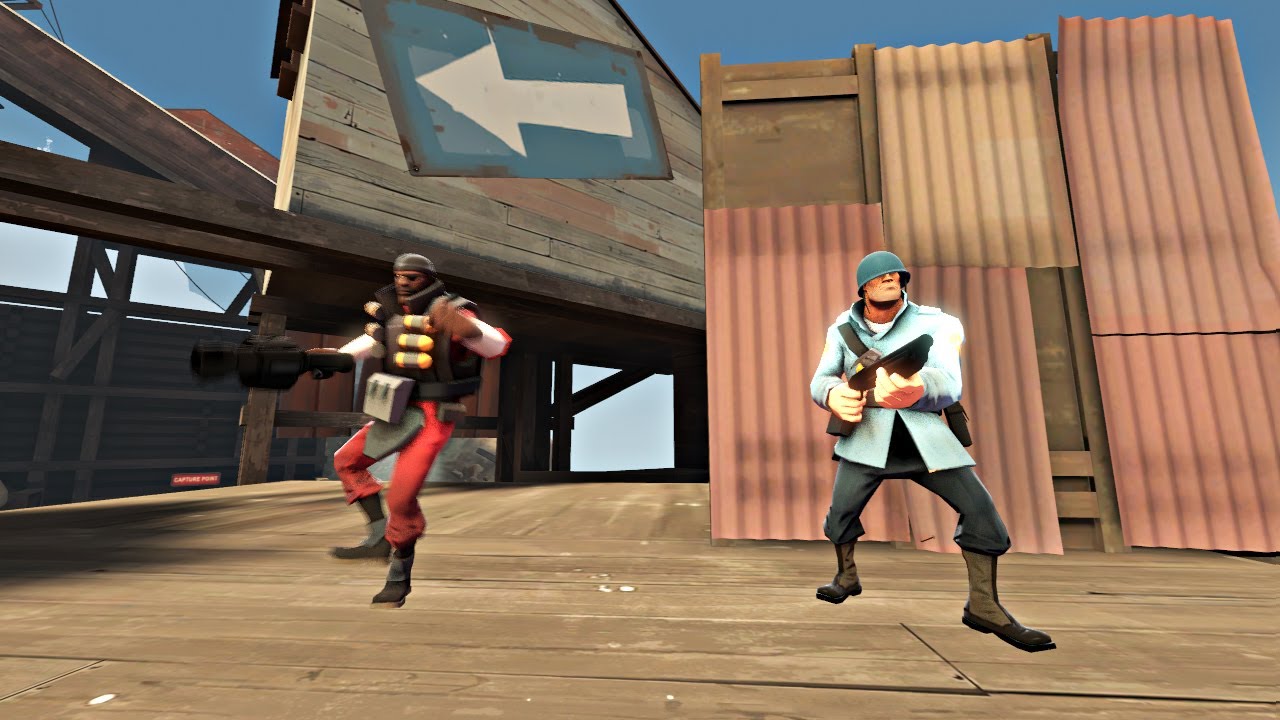 TF2 Live Commentary: Payload Upward Soldier/Demoman - YouTube