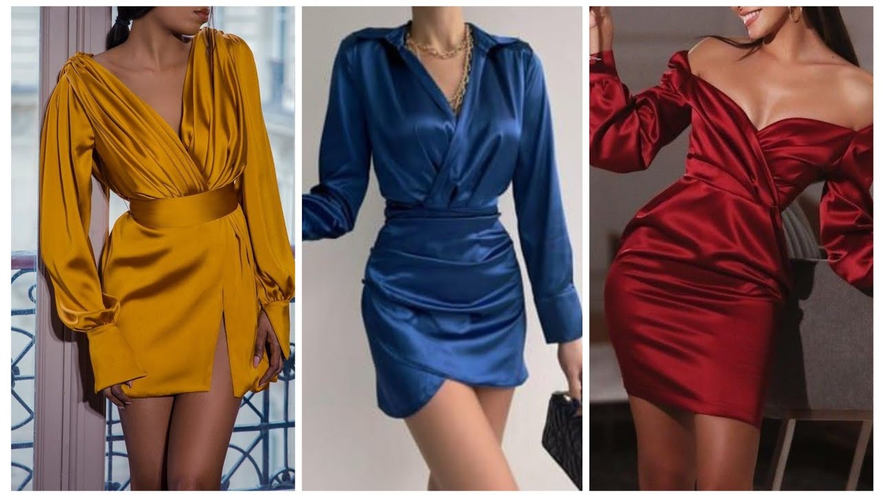 Upgrading your outfit ideas with Satin collection.. - YouTube