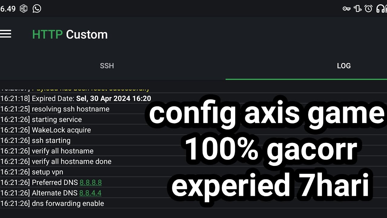 config axis game | mode ssl all tkp - YouTube