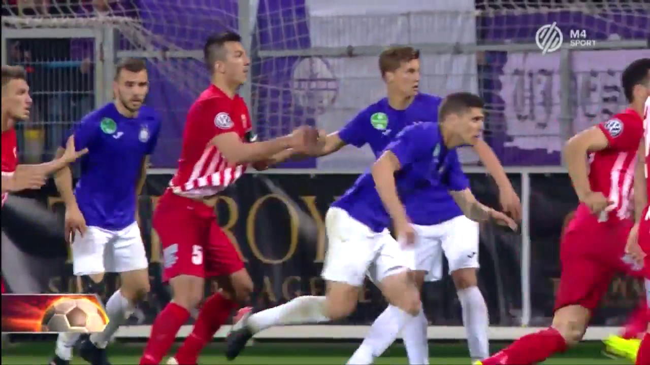 Dejan Karan gólja a DVTK – Újpest FC mérkőzésen - YouTube