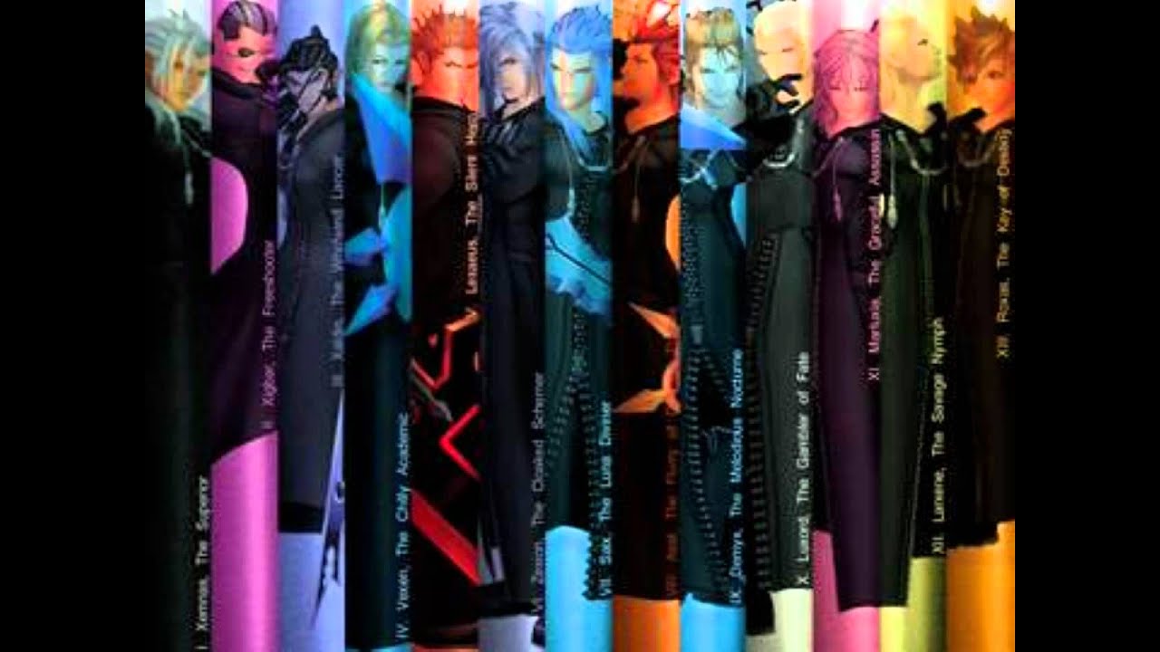 Kingdom Hearts - Organisation XIII - YouTube