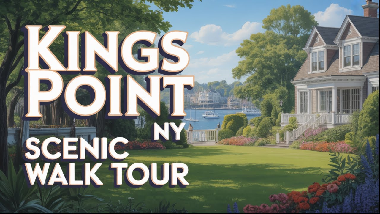 Strolling through Kings Point NY | Walking tour on Kings Point - YouTube