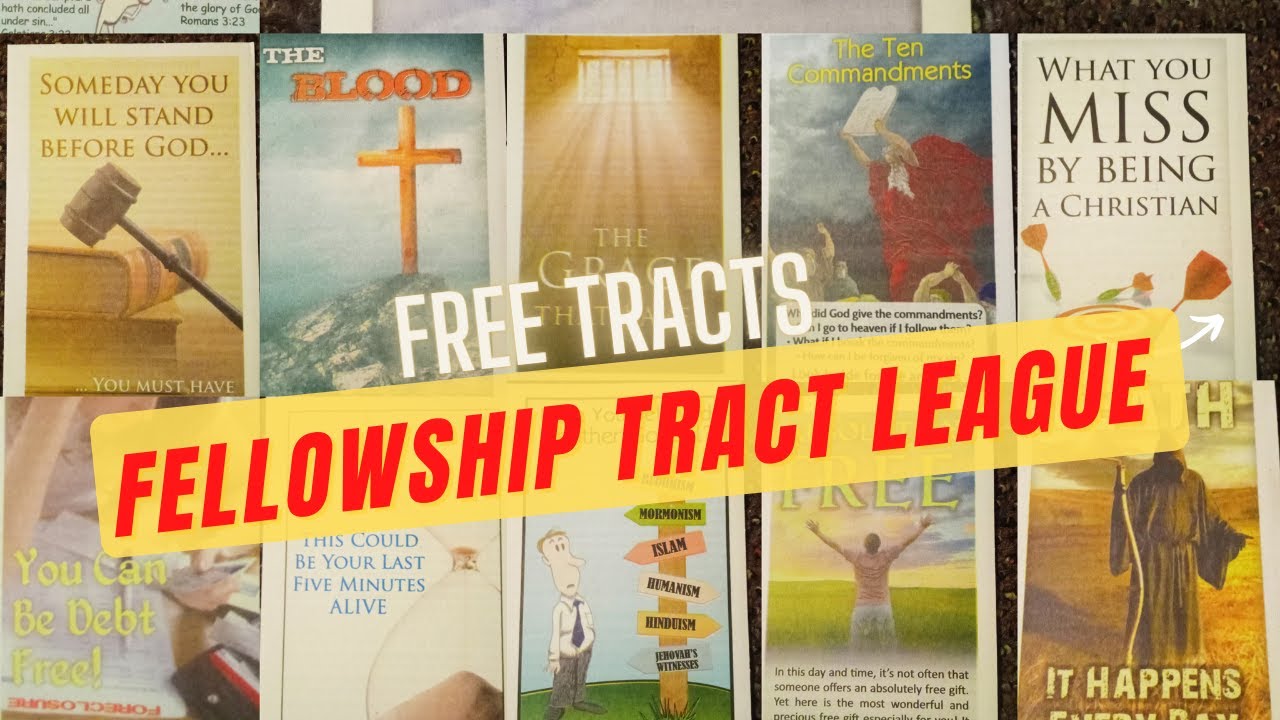 Fellowship Tract League | Free Tracts/Pamphlets - YouTube