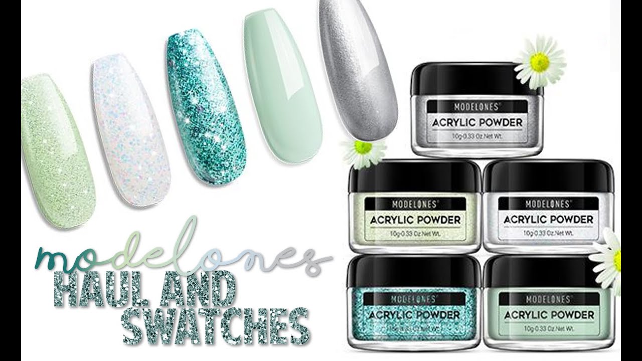 FAIRIES ON THE GRASS ACRYLIC POWDERS BY MODELONES - YouTube