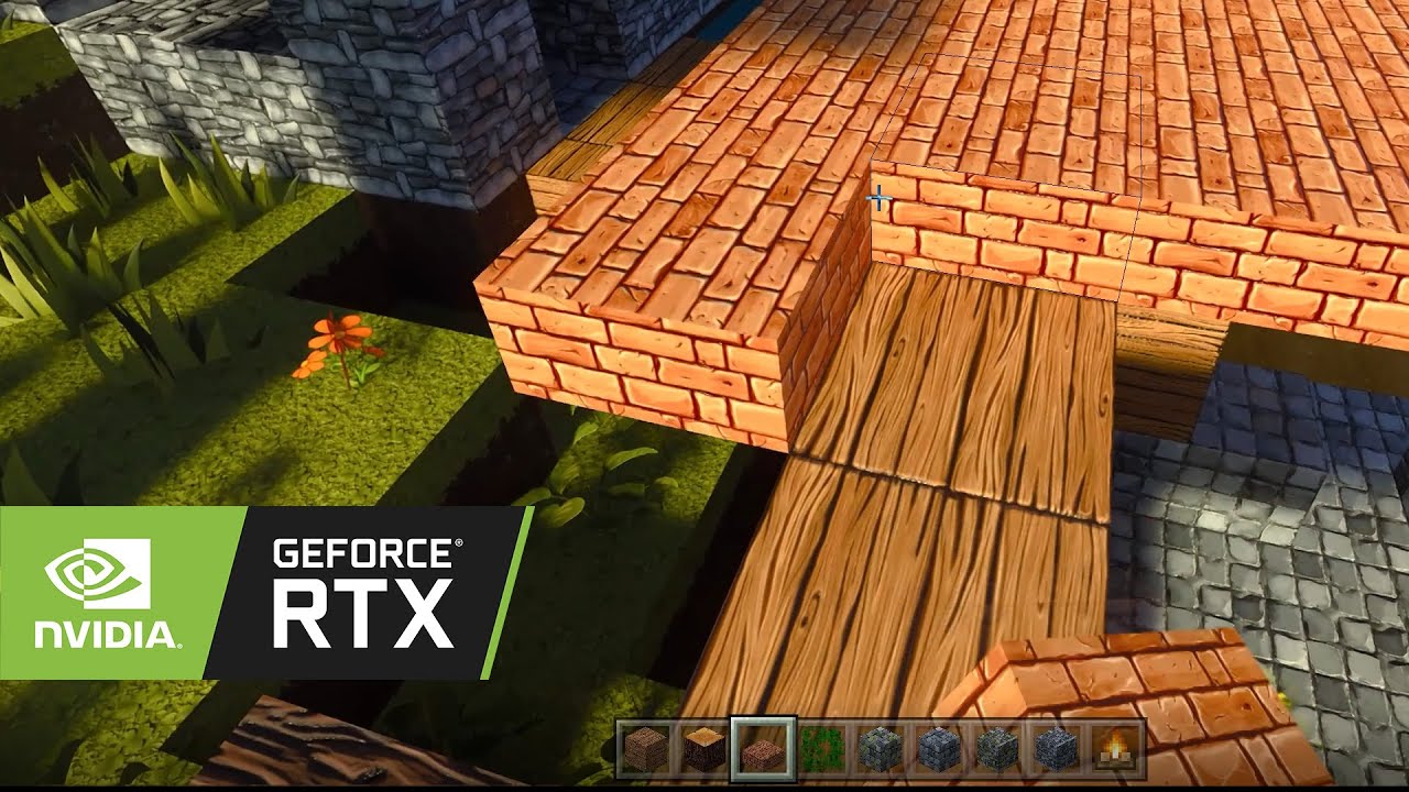 Basic building with CARTOON RTX for Minecraft BEDROCK - YouTube
