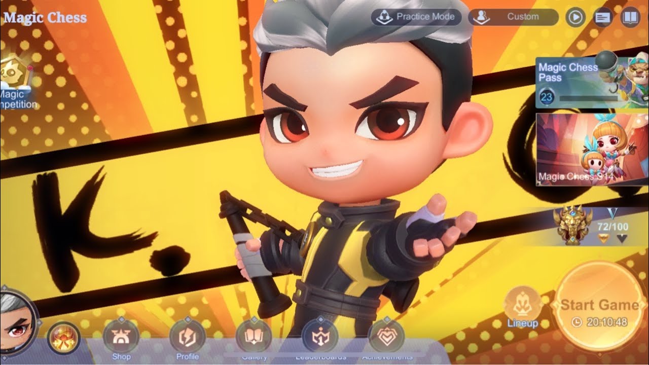 Magic Chess Chou Commander game play Mobile Legends - YouTube