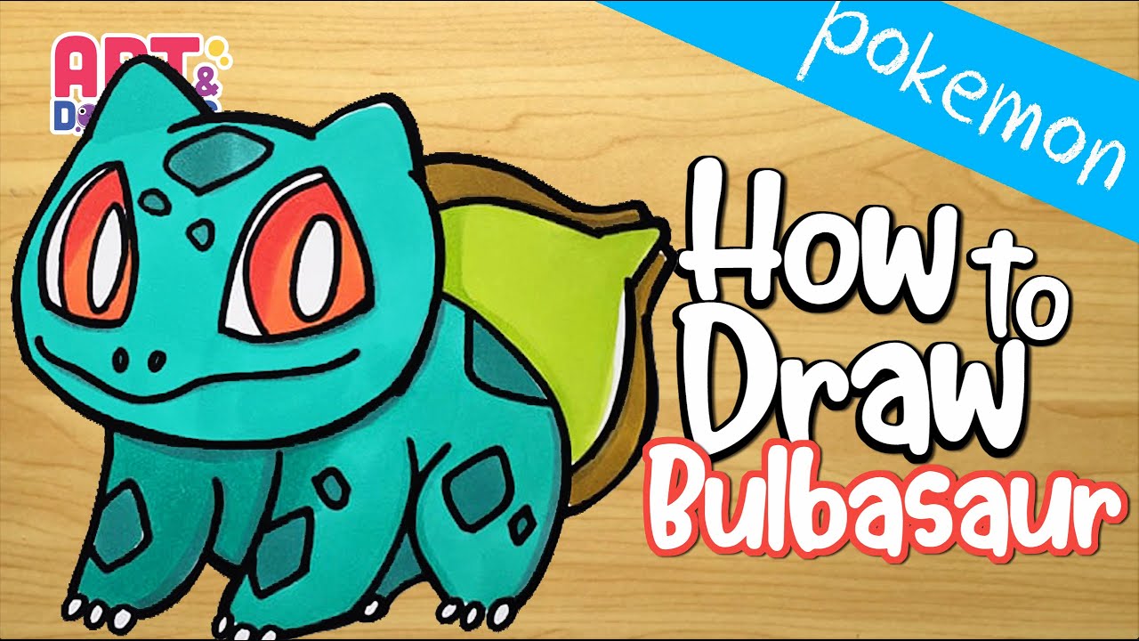 how to draw BULBASAUR | Pokemon - YouTube