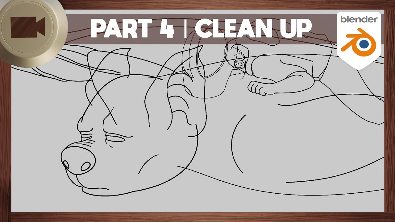 2D Animation in Blender 2.90 | PART 4 - Clean Up - YouTube