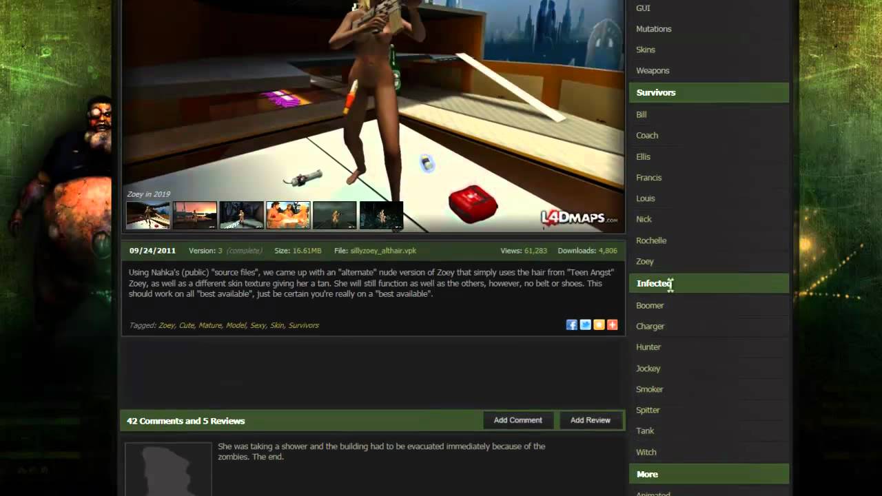 mods l4d2 como instalarlos! - YouTube