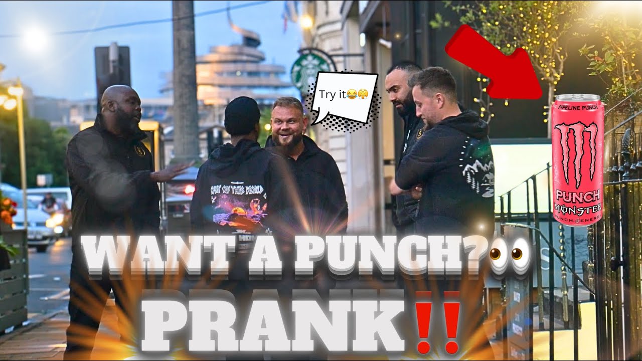 THREATENING TO PUNCH PEOPLE TO SEE THEIR REACTION‼️👀🤬(Monster Prank!!🤫 ...