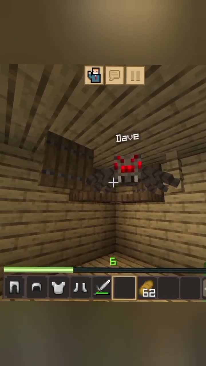 minecraft spider dave spider on my seeling - YouTube