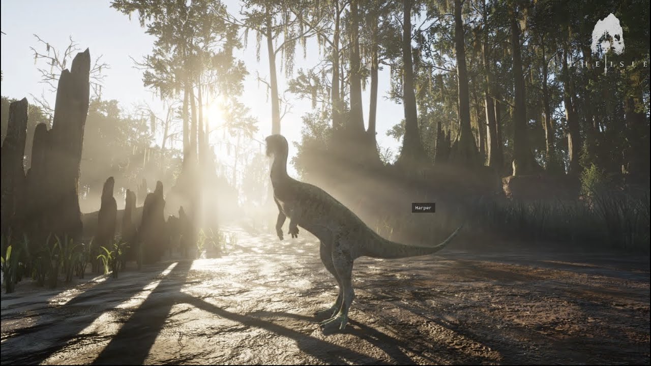 A Dryo family in Gateway's Swamp | The Isle - YouTube