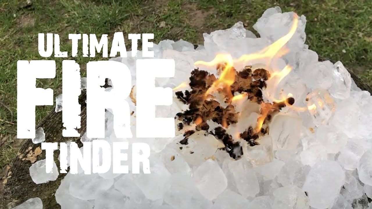 Ultimate Fire Tinder, A Must Have for your Kit by Procamptek - YouTube