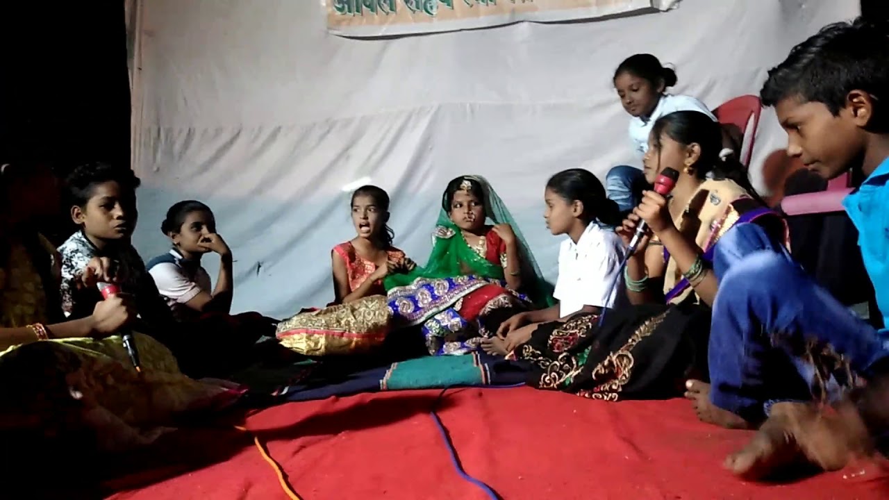 Bal natak jay matadi durga utsav mandal वरोरा - YouTube