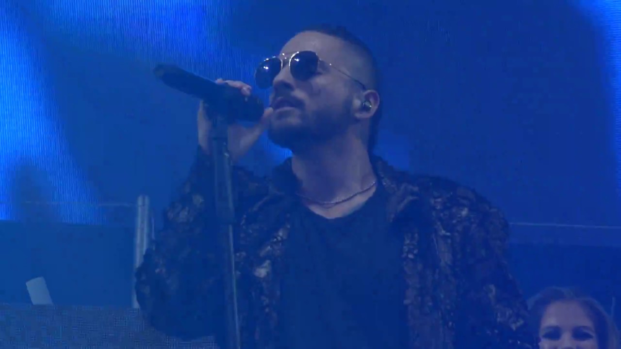 Maluma - Sin Contrato (Live at World Tour - Amsterdam, Afas Live 28.09 ...