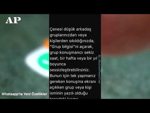 Whatsapp’ın nadir bilinen 10 özelliği-Grup sohbetlerinde baştan aşağıya değişim
