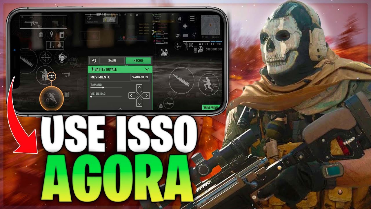 COMO AJUSTAR CORRETAMENTE A HUD DO WARZONE MOBILE! ENTENDA COMO TUDO ...