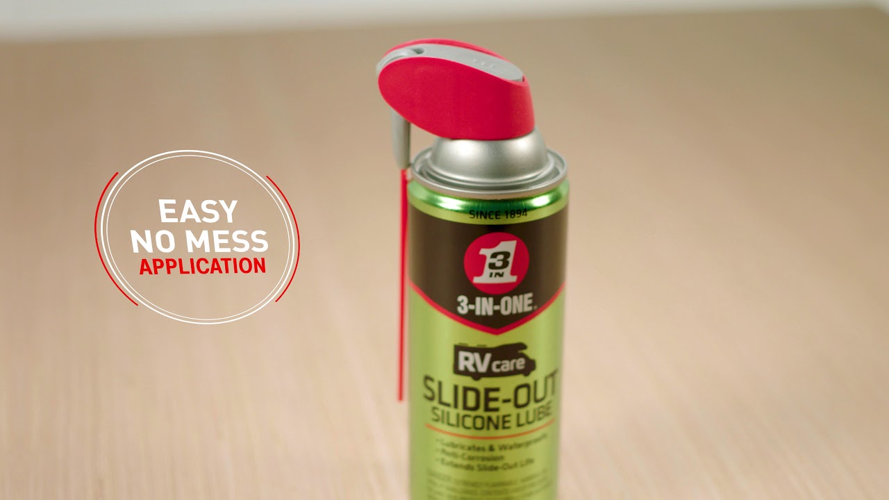 3-IN-ONE RVcare Slide-Out Silicone Lube - YouTube