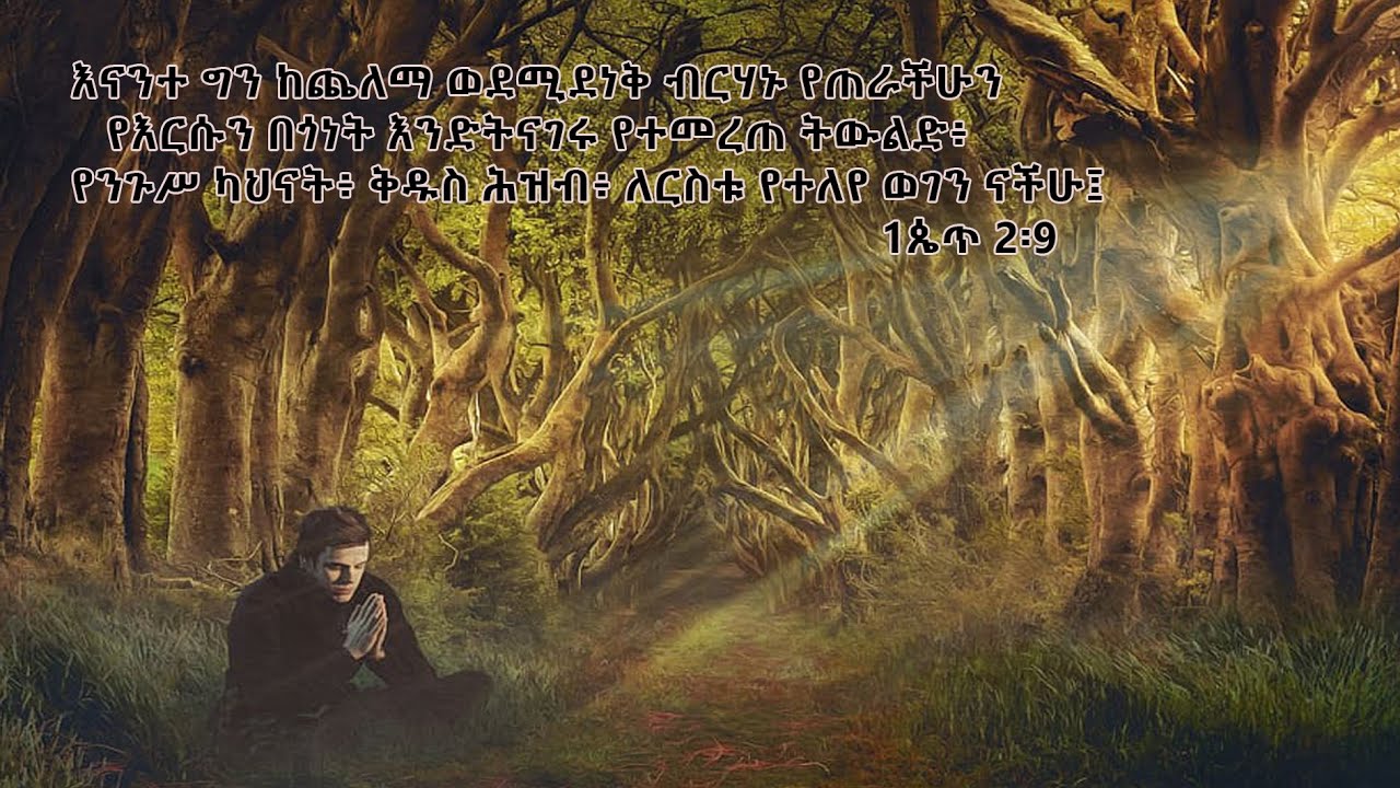 Amharic # Christian worship # song and instrumental prayer song #cj tv ...