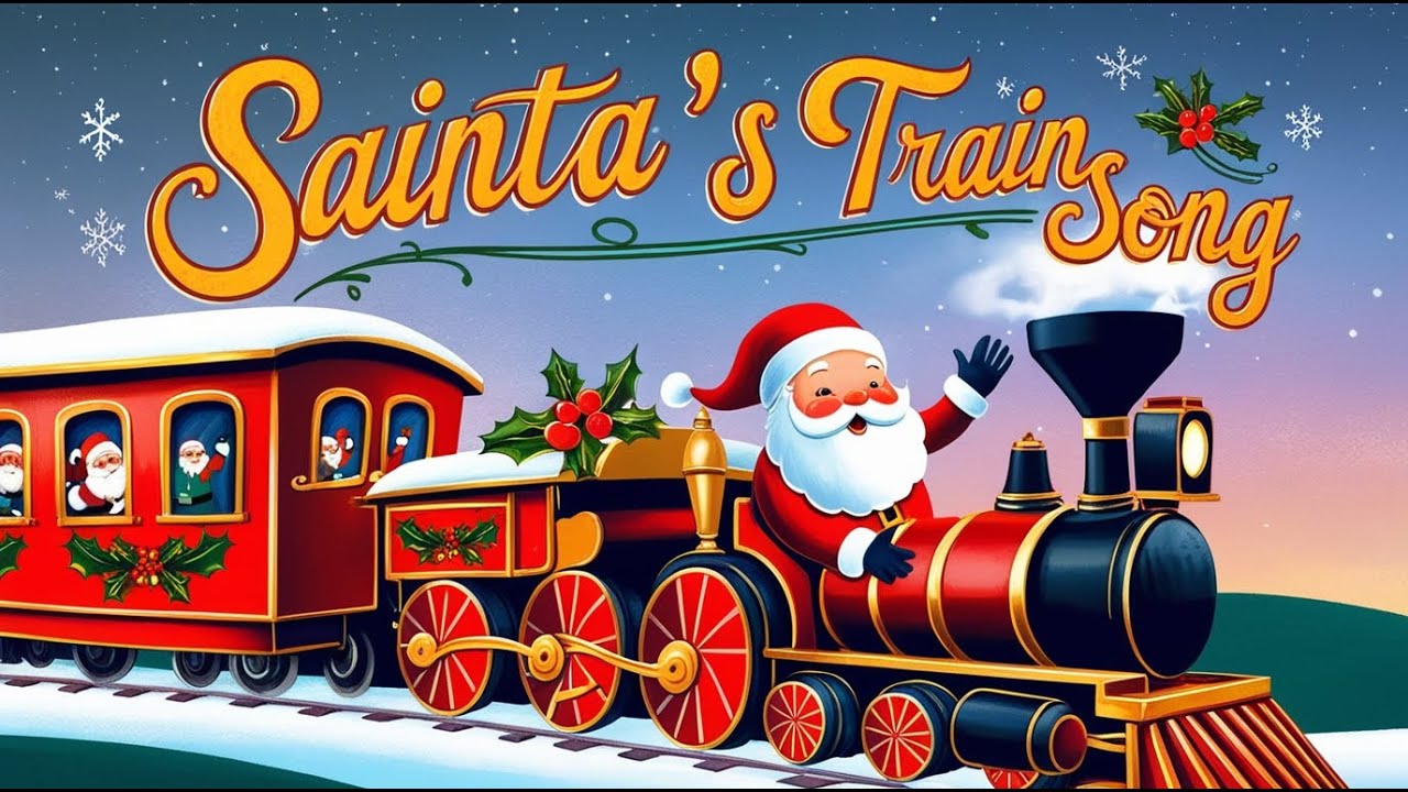 Santa's Train Song | Christmas Song for Kids | Christmas Song 2025 ...