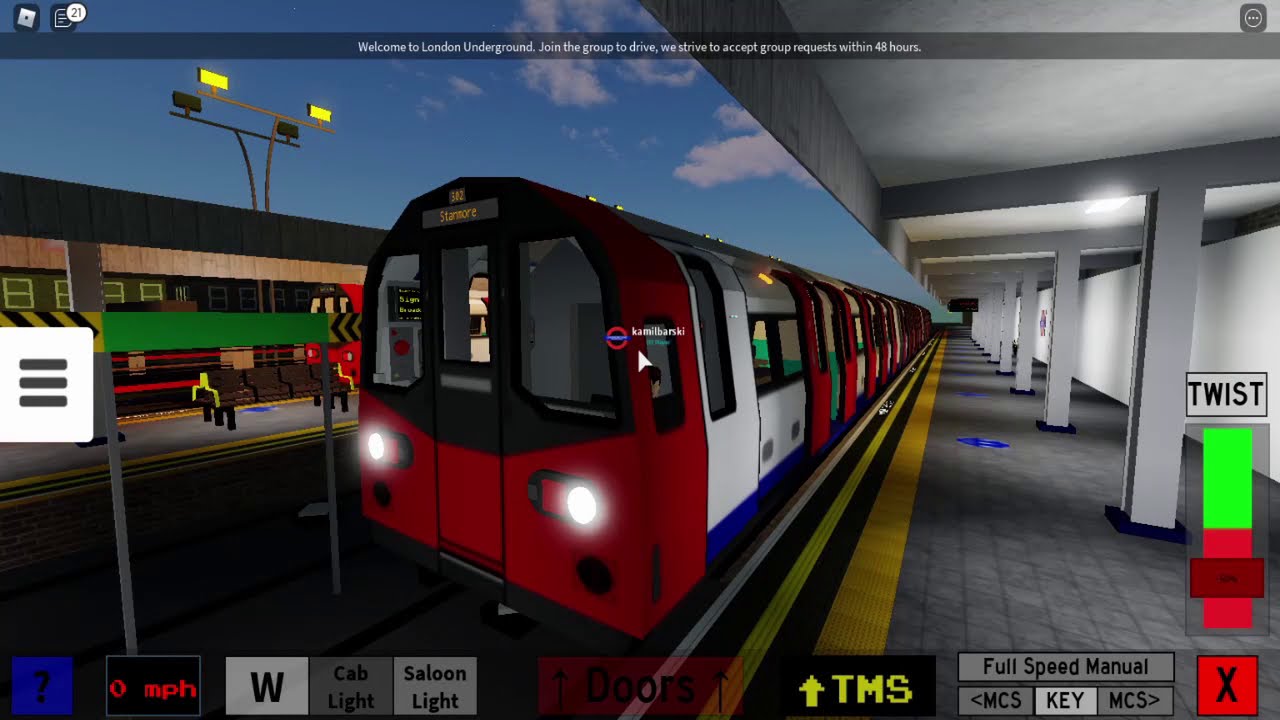 Roblox LU Jubilee Line From West Hampstead to Stanmore - YouTube