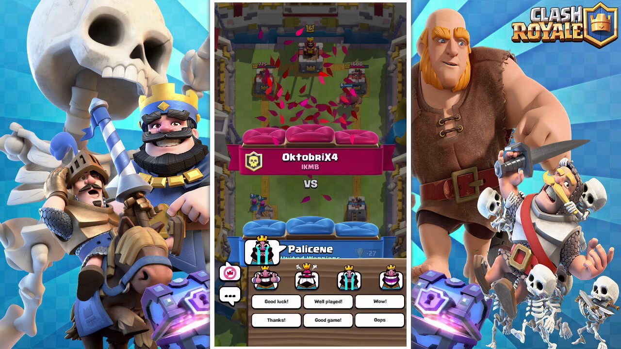 EMOTE TAUNTING PLAYERS! - Clash Royale #5 - YouTube