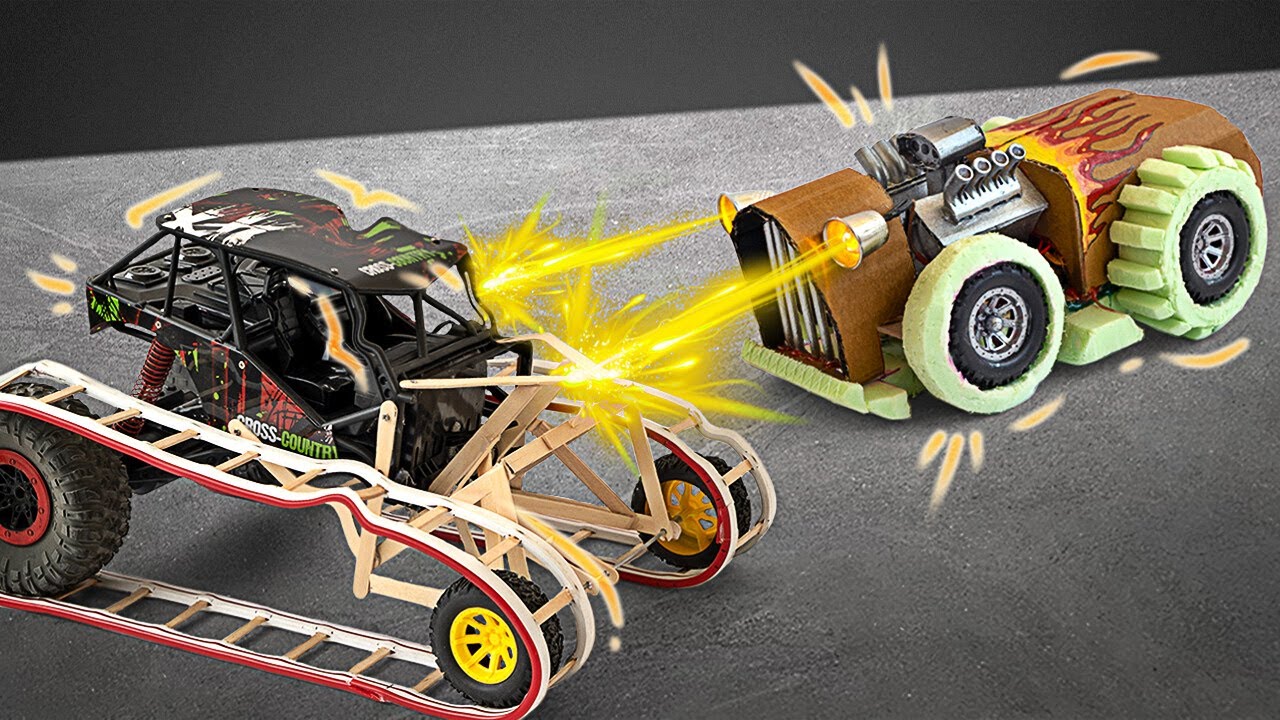 I Made The Most Unusual Cars And Test Them In Extreme Challenges! 🚗🏁 ...