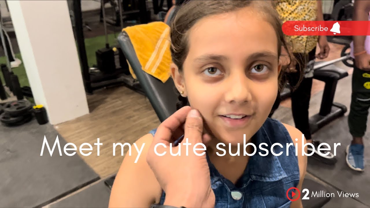 Meet my cute subscriber ☺️ || day 138 - YouTube