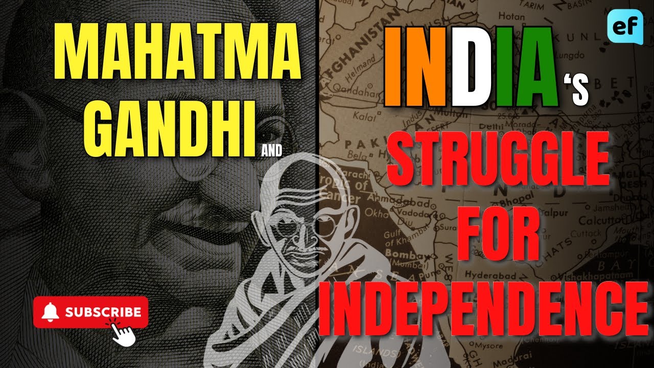 Mahatma Gandhi - The Story of Indian Independence | ExamFactor - YouTube