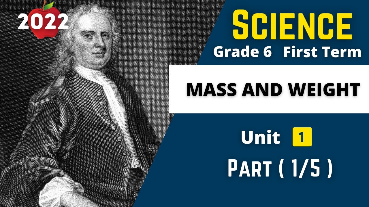 SCIENCE | Grade 6 | Mass and weight #1 | Unit 1 - Lesson 1 - YouTube