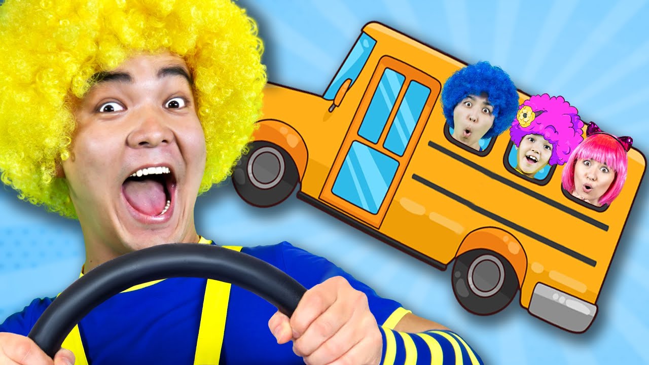 🚌 Wheels On The Bus Song 🚌 LolliBoo Kids Songs - YouTube