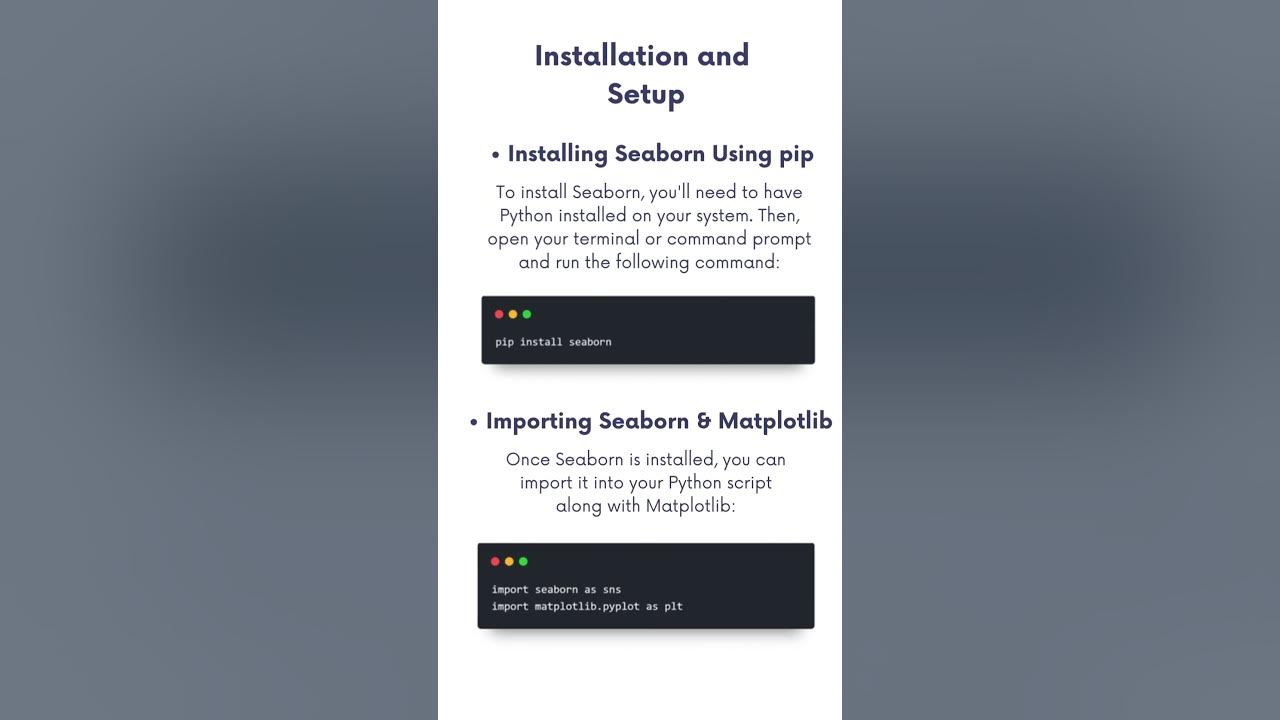 Seaborn: Statistical Data Visualization in Python #datascience #python #seaborn #pythondeveloper ...