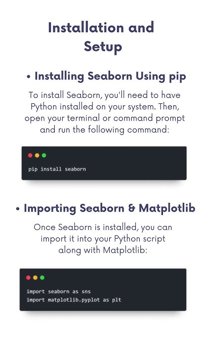 Seaborn: Statistical Data Visualization in Python #datascience #python #seaborn #pythondeveloper ...