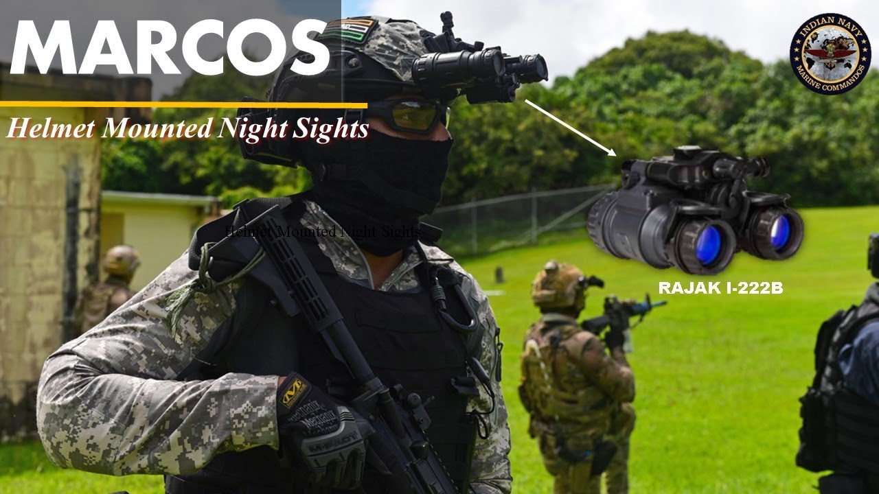 MARCOS Helmet Mounted Night Sights: RAJAK I-222B from Tata Advance ...