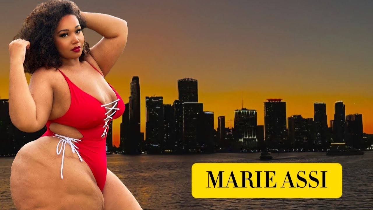 Curvy Fashion Model Marie Assi Missassis Armwear Spectacle Watches