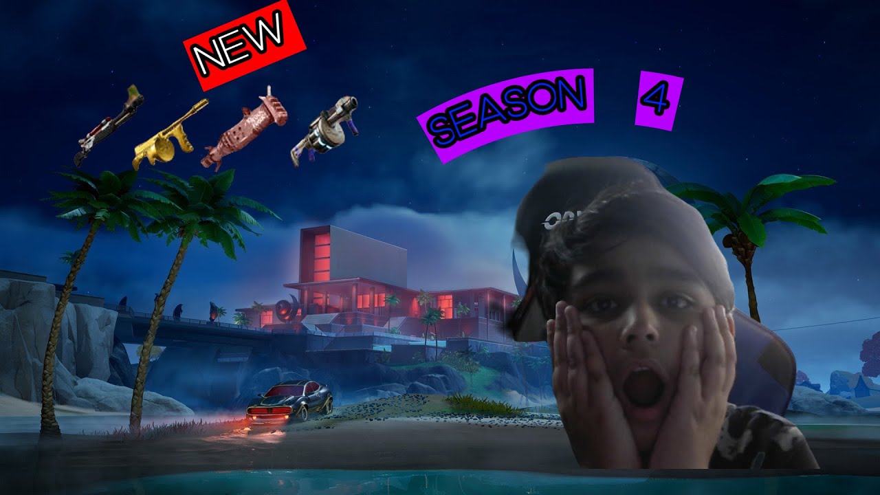 fortnite ch4 s4 first game - YouTube