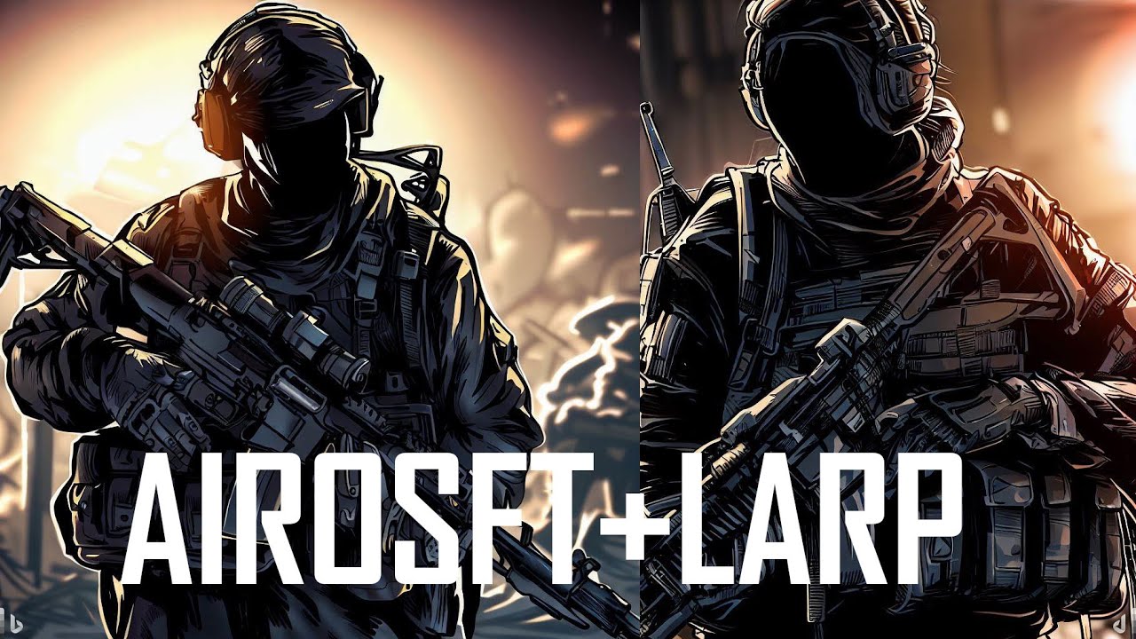 Explorando la fusión épica de LARP y Airsoft - YouTube