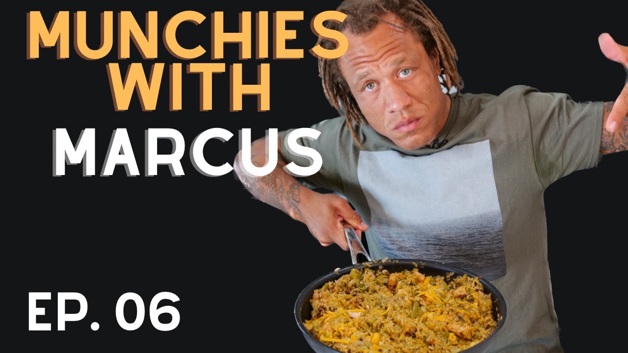 Cheesy Chicken Rice & Broccoli | Munchies with Marcus Ep. 06 - YouTube