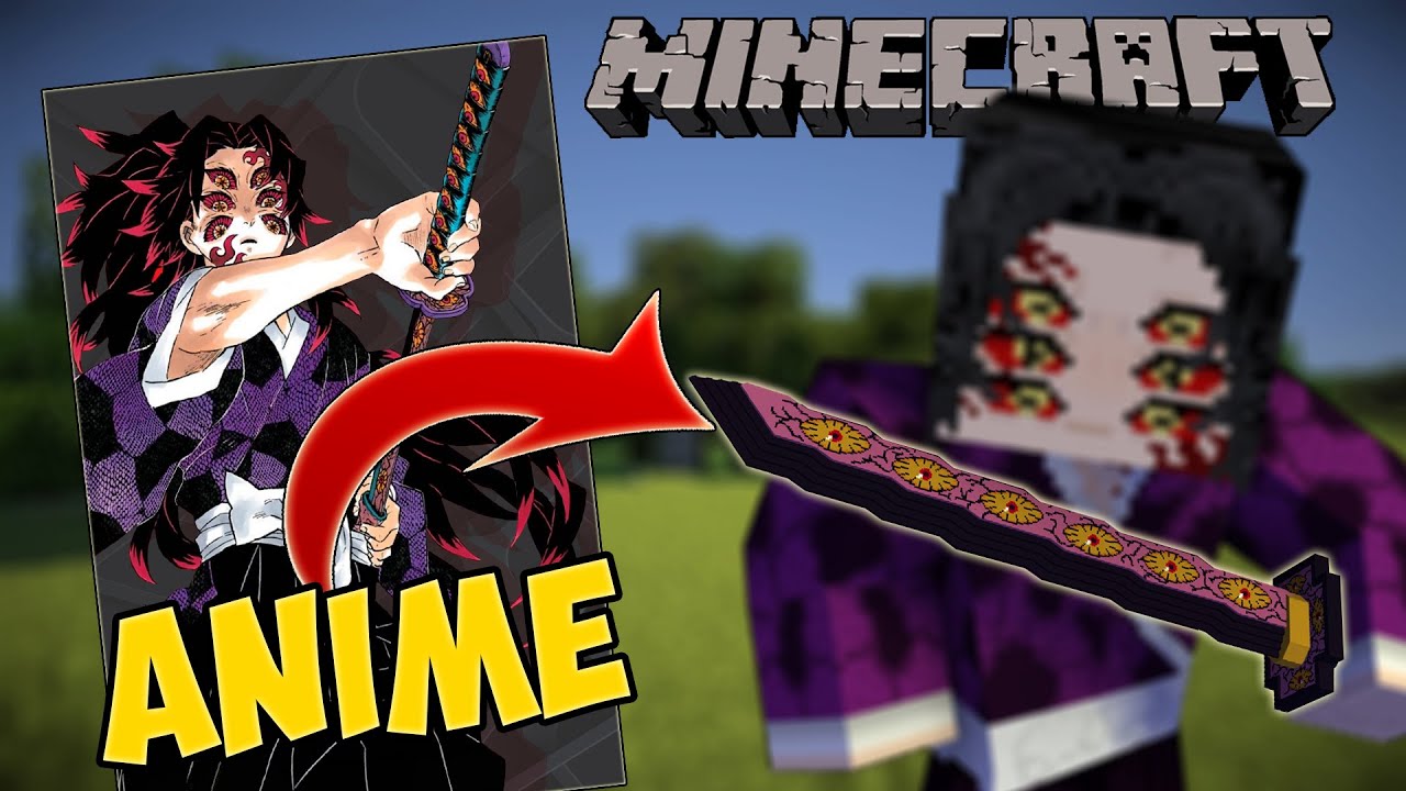 I Turned YOUR Favorite ANIME into EPIC MINECRAFT Creations! - YouTube