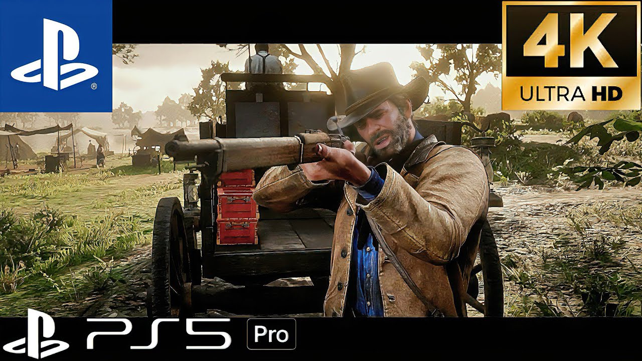 RDR2 PS5 PRO - Preaching Forgiveness as He went (Stealing Guns and ...