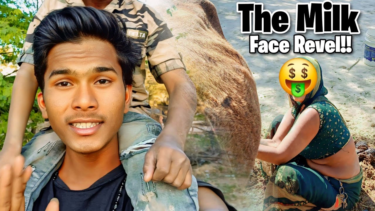 My Mom Face Reveal On 2024 The Milk 🥛 😋 And Mom Has Also