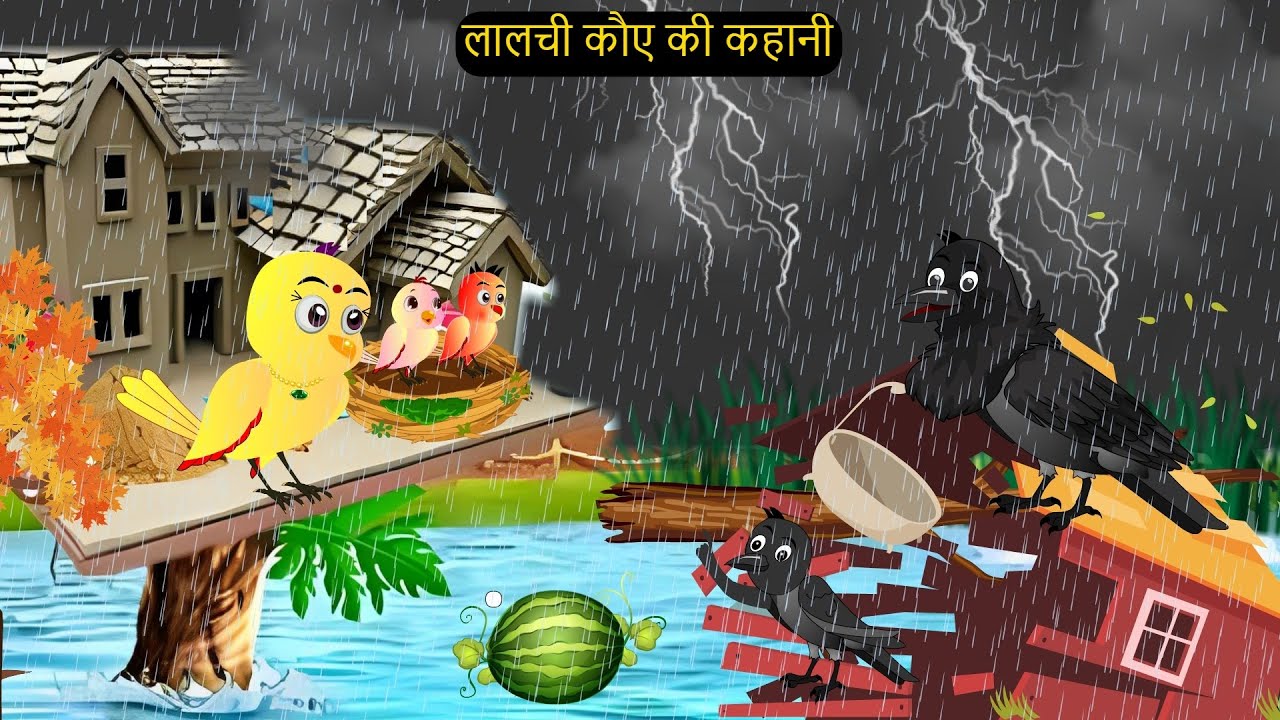 गरीब माँ का कार्टून| New Hindi Cartoon | Tuntuni Chidiya wala Kahaniya ...