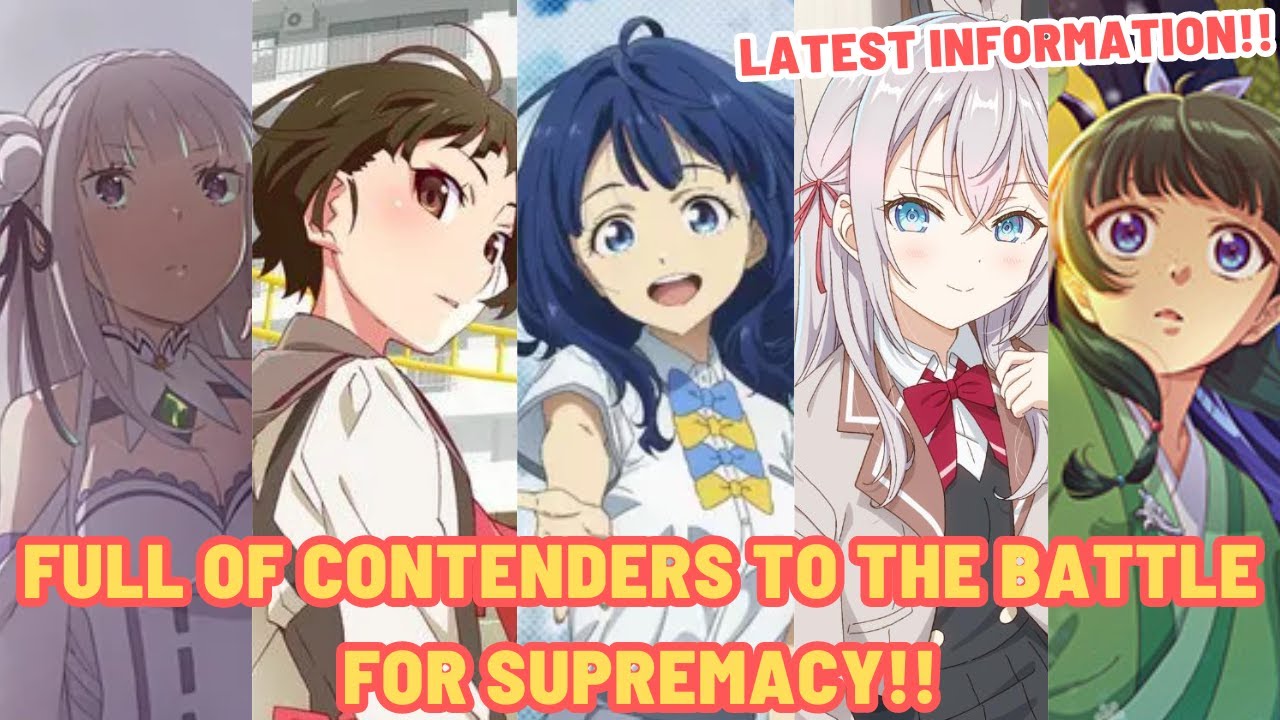 Summer/Fall Anime War! New Contenders Revealed! | Re:Zero S3 ...